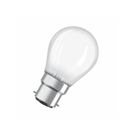 Osram Ba22d Bajonet Led Lamp | 4.5W=40W 2700K | Dimbaar Mat
